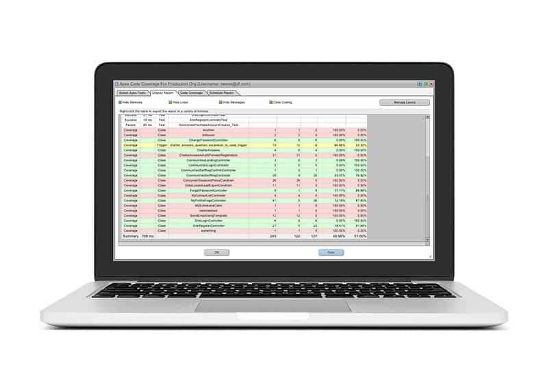 Apex Code Coverage Report For Salesforce Developers