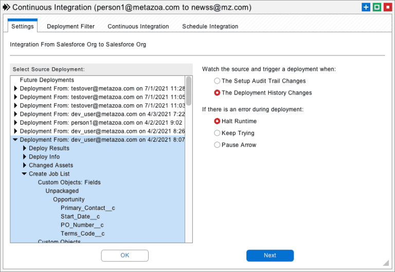 Salesforce Continuous Integration for DevOps